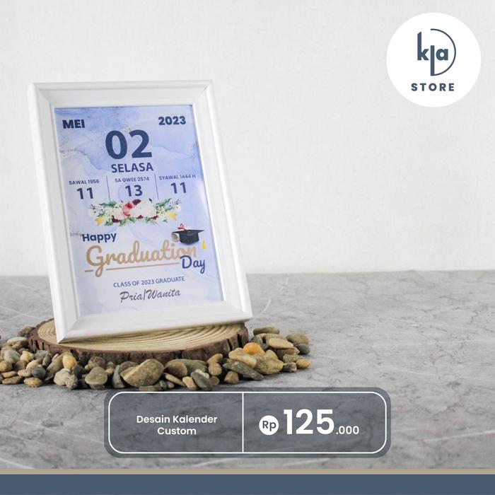 Jual Bingkai Desain Kalender Custom - Kota Tangerang - KLA Design Store ...
