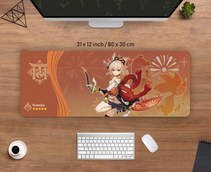 Jual Custom Gaming Mousepad Matt High Resolution Genshin Impact 2023 ...