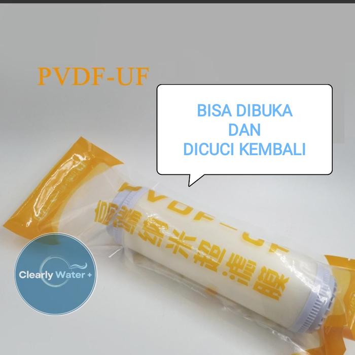 Jual Catridge Filter Air PVDF Ultrafiltrasi 10 inch (0.01 Micron ...