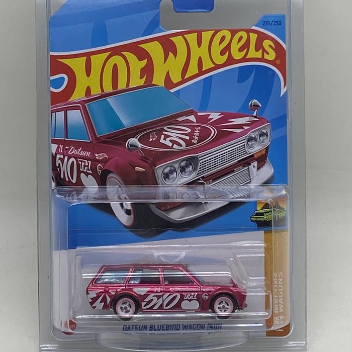 Jual Hotwheels Super Treasure Hunt STH Datsun Bluebird Wagon 510 Pink ...