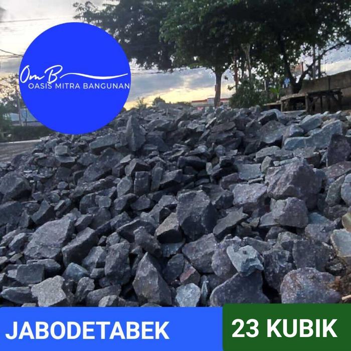 Jual Batu Makadam 5 7 Jumbo 1 Truk Tronton 23 m3 Kubik Urug Urugan ...