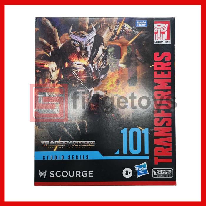 Jual Transformers Toys Studio Series Leader Class 101 Scourge Toy 8.5 ...