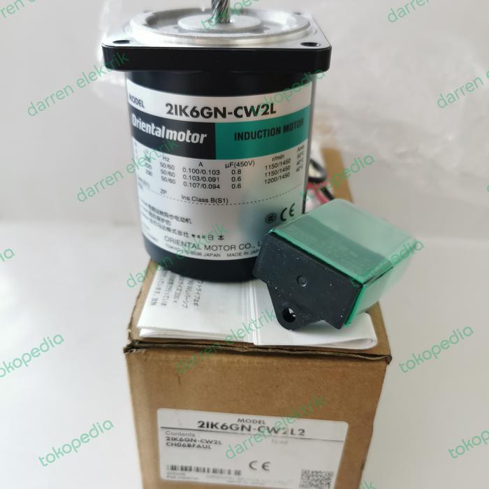 Jual oriental motor induction motor 2IK6GN-CW2L - Jakarta Barat - darren elektrik | Tokopedia