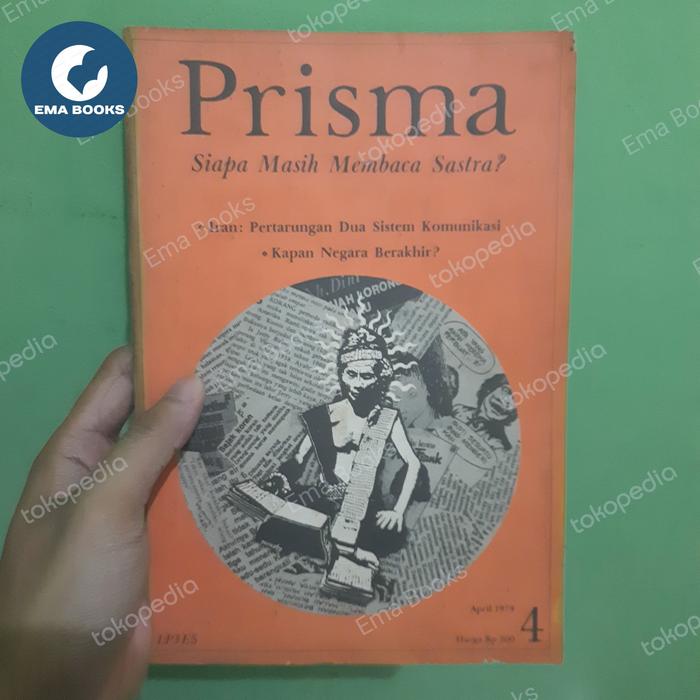 Jual Majalah Prisma April 1979 no 4: Siapa masih membaca sastra? - Kota ...