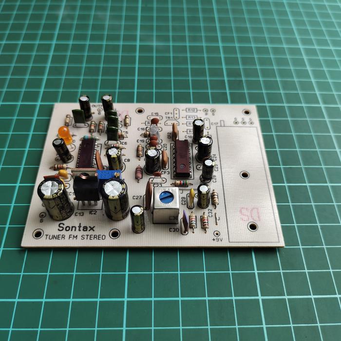 Jual if ift tuner radio fm stereo vu signal meter kit pcb modul 10.7 ...