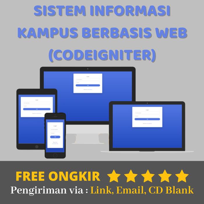 Jual Sistem Informasi Kampus Berbasis Web (Codeigniter) - Kab. Pasuruan ...