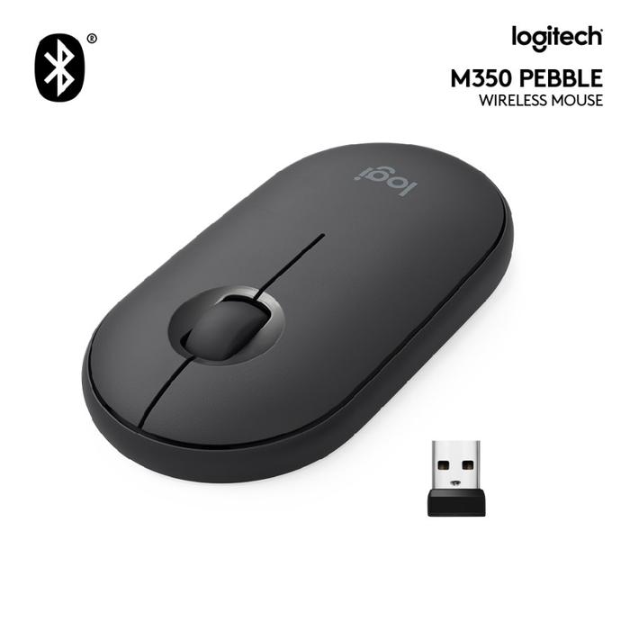 Jual Mouse Logitech Pebble Wireless Bluetooth M350 Slim Silent - Jakarta Pusat - KSS Komputer ...