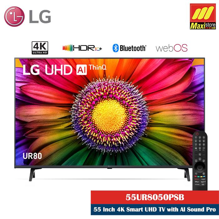 Promo LG 55UR8050 / 55UR8050PSB 2023 55 Inch 4K UHD Smart TV - Garansi ...