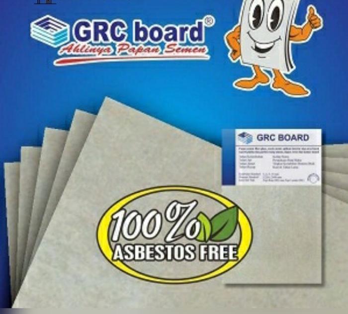 Jual GRC BOARD 4 MM / PAPAN SEMEN GRC / PAPAN GRC 1.22 X 2.44 M - Kab ...