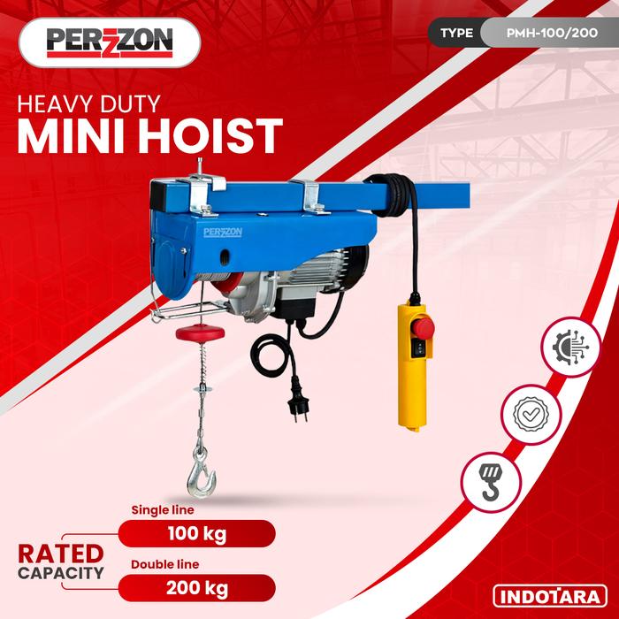 Promo Mini Electric Hoist Dengan Berbagai Kapasitas Angkut / Perzzon ...