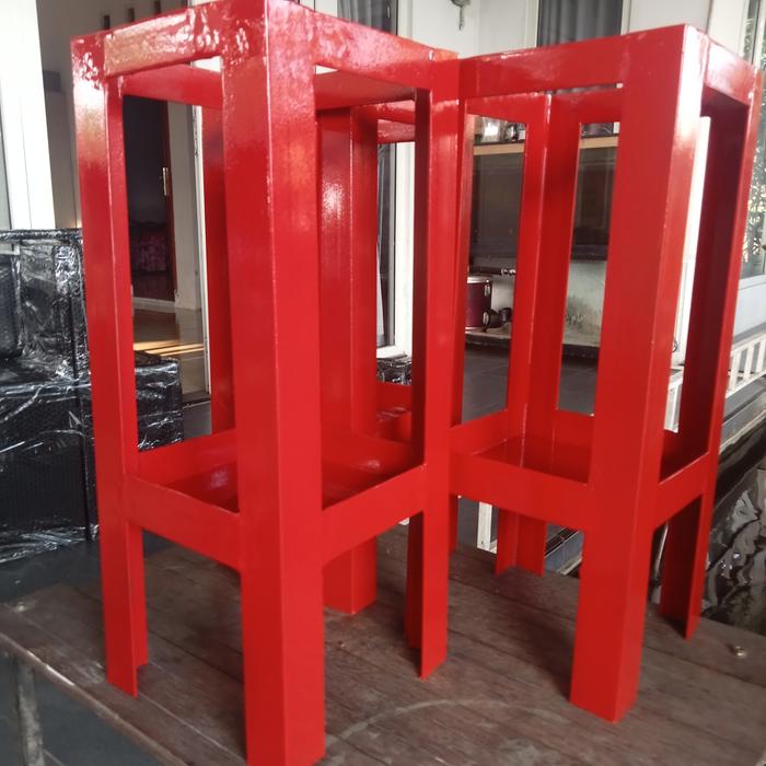 Jual tempat dudukan apar material besi siku 4 x 4 cm +alas karet - Kota ...