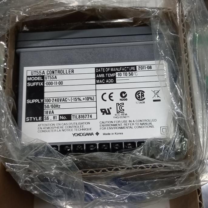 Jual Yokogawa Ut55A-000-11-00 Digital Indicating Controller - Kota ...