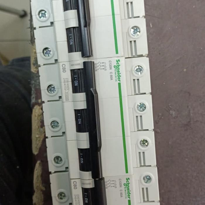 Jual MCB C120N 100A 3P 10KA (A9N18367) ORIGINAL SCHNEIDER - Jakarta ...