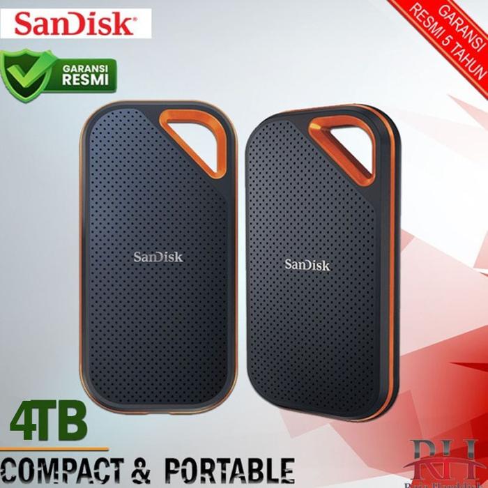 Promo Sandisk SSD Extreme Pro External Portable V2 E81 4TB USB C - 4 TB Cicil 0% 3x - Jakarta ...