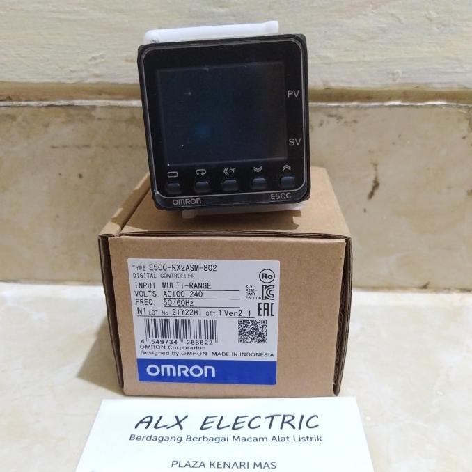 Jual Temperature Digital Controller E5Cc-Rx2Asm-802 Omron Original - Kota Tangerang Selatan ...