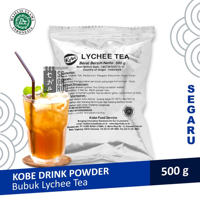 Jual KOBE Tea Powder Drink | Teh Bubuk Tea Halal All Varian 500 gram ...