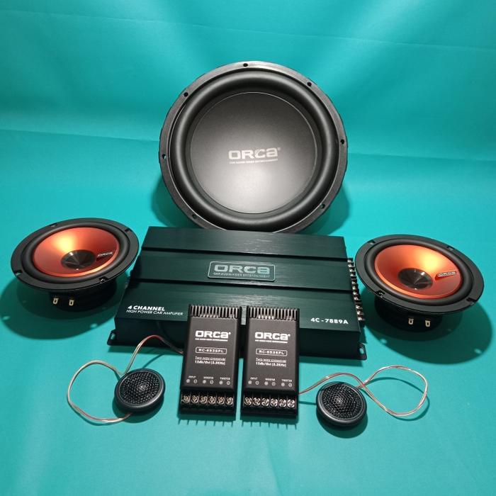 Jual Paket ORCA Power ORCA Speaker Split ORCA & Subwoofer ORCA RC ...