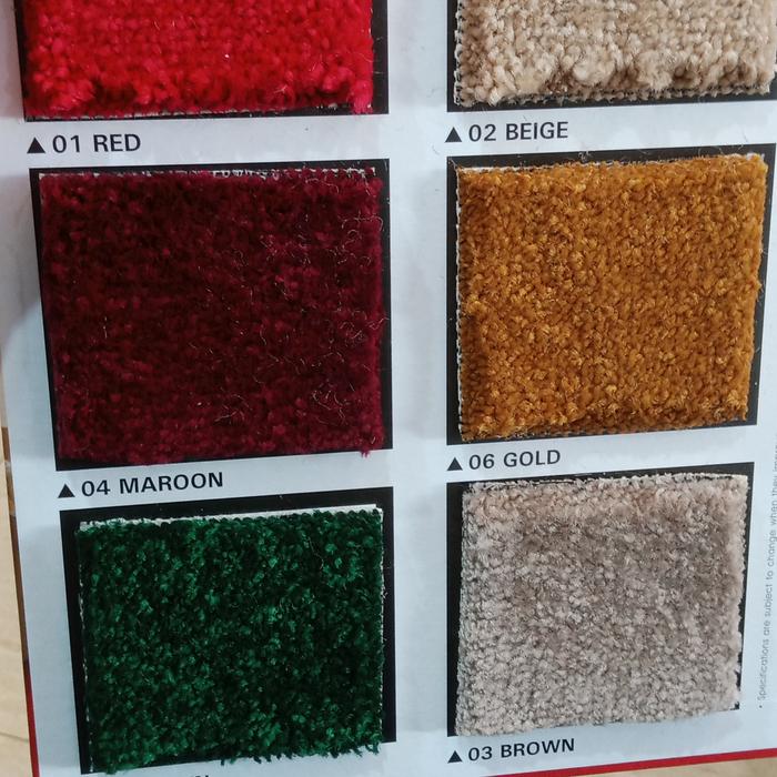 Jual karpet meteran bagus buat ruangan atau masjid dan musollah ...