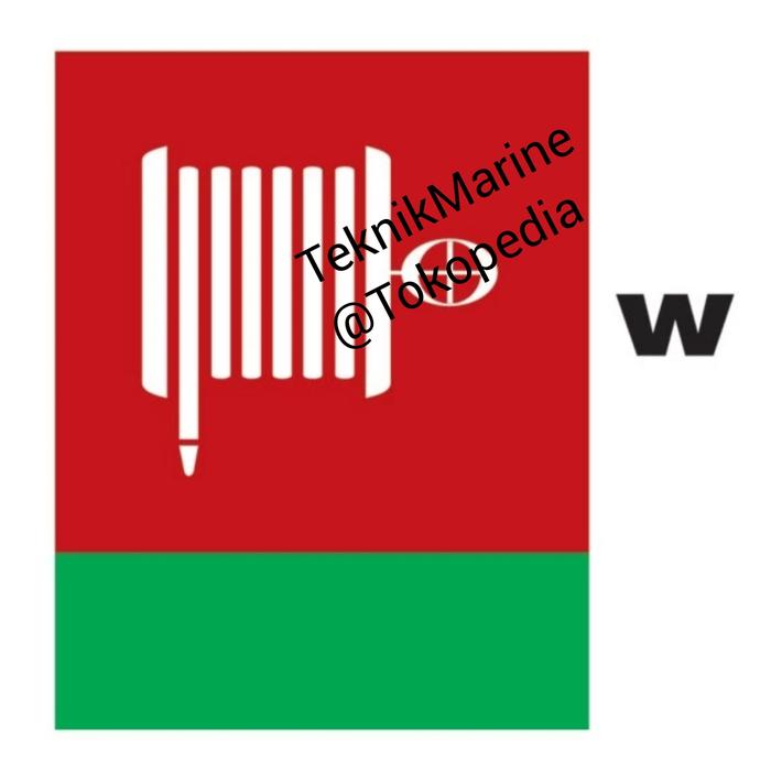 Jual IMO Symbol Sticker FIRE HOSE WITH BOX 33.6846 / Stiker IMO 15x15 ...