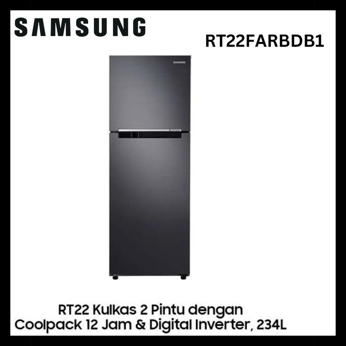 Jual SAMSUNG RT22FARBDB1 DIGITAL INVERTER KULKAS 2 PINTU GARANSI RESMI ...