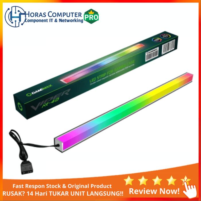 Jual GEMEMAX VIPER AR40 LED STRIP RGB 5V 3 Pin ARGB SYNC Double Magnetic - Jakarta Pusat - HORAS ...