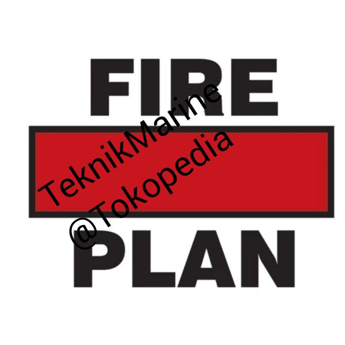 Jual IMO Symbol Sticker IMPA 33.6001 Fire Plan / IMPA 336001 - Jakarta ...