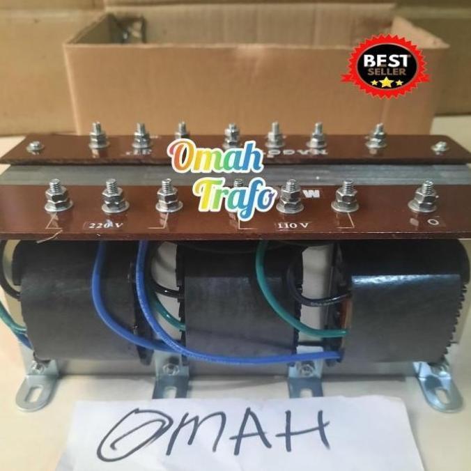 Jual Travo Step Up Down Trafo 3 Phase Auto 1000 Watt 380 400V/110 220V ...