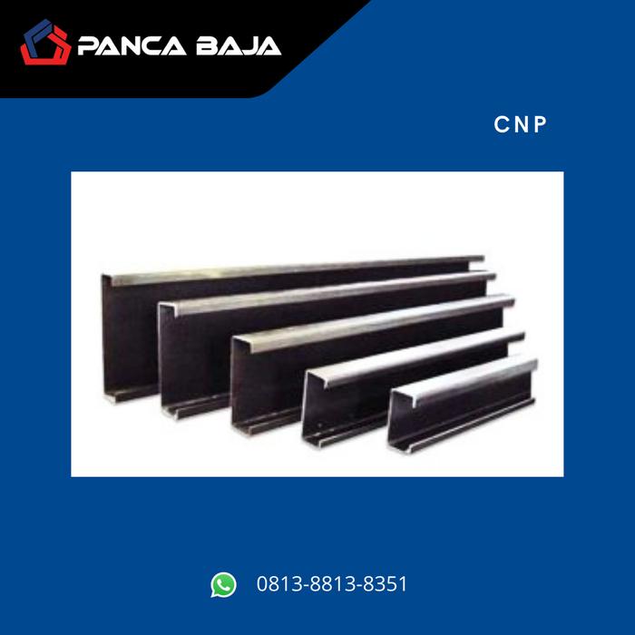 Jual Besi CNP 125 x 50 x 6M | Kanal C | C-Channel | Profil C - 3mm ...