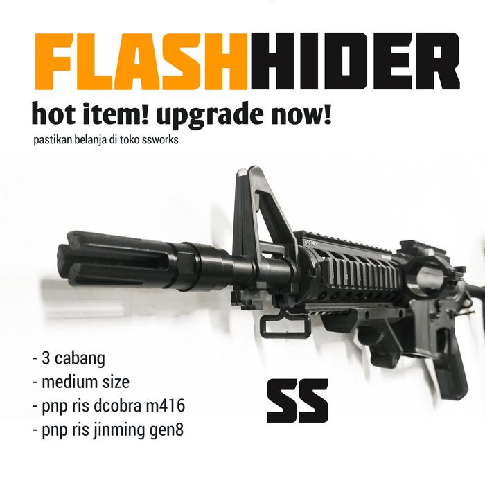Jual Flash hider Dcobra m416 - Kab. Malang - SSWORKS | Tokopedia