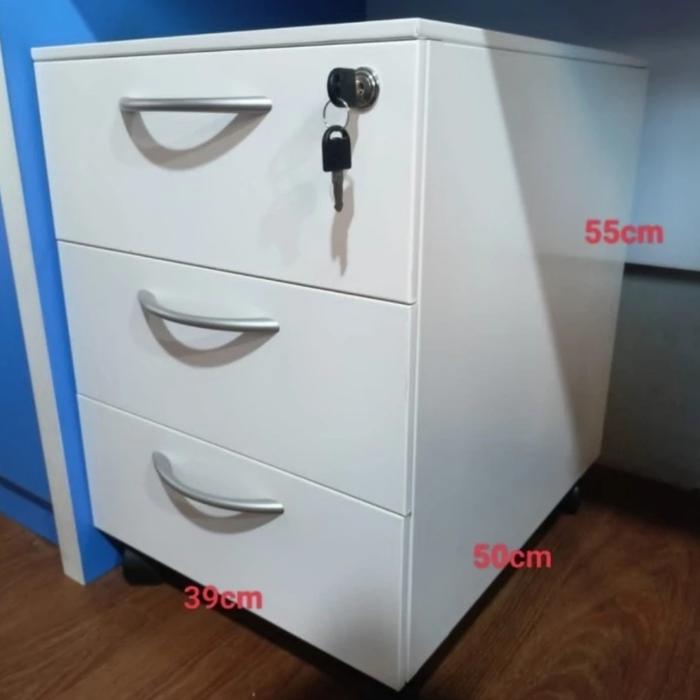 Jual DRAWER CABINET LEMARI ARSIP BESI SERBAGUNA ( 3 SUSUN ) CHANTECH ...