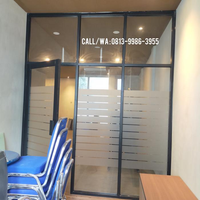 Jual Sekatan Ruangan Aluminium Kaca Untuk Kantor/Ruko/Toko dll ...