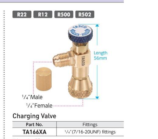 Jual TASCO Charging Valve TA166XA - Jakarta Utara - inaba denko ...