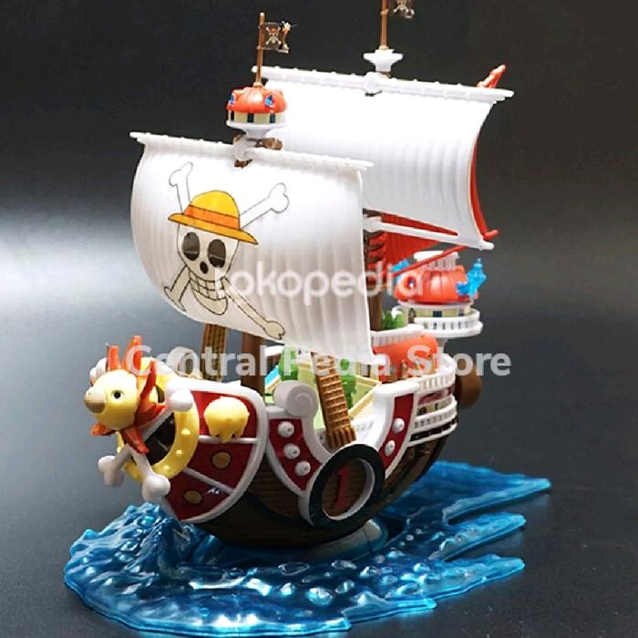 Jual One Piece THOUSAND SUNNY Mainan Rakit model Kapal Koleksi ...