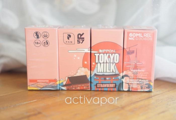 Jual Nippon Tokyo Milk 6mg 60ml Strawberry Milks Liquid Vape Hero 57 ...