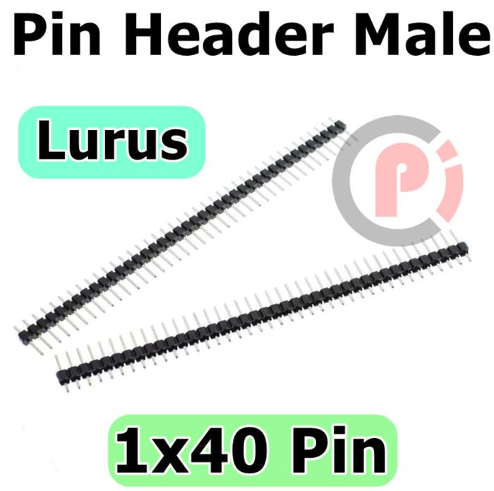 Jual Pin Header 1 x 40 Pin 1x40 Male Female Single Double Long Pitch 2 ...