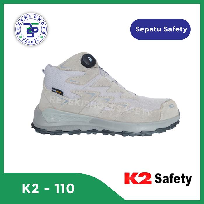 Jual Sepatu Safety K2 110LT Original BOA system Safety Shoes K2-110 BOA ...