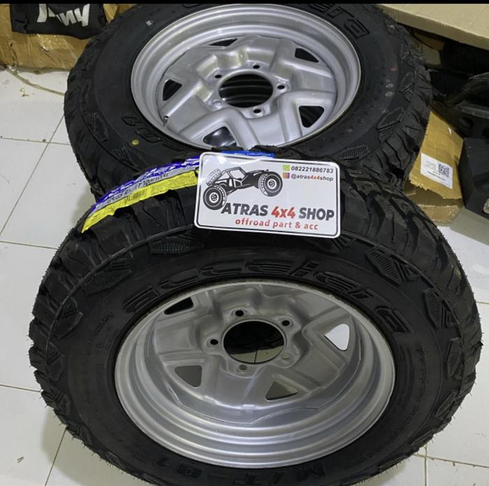 Jual ban jdm jimny R16 paketan dg velg sisa 2 ban - Kab. Banyumas ...