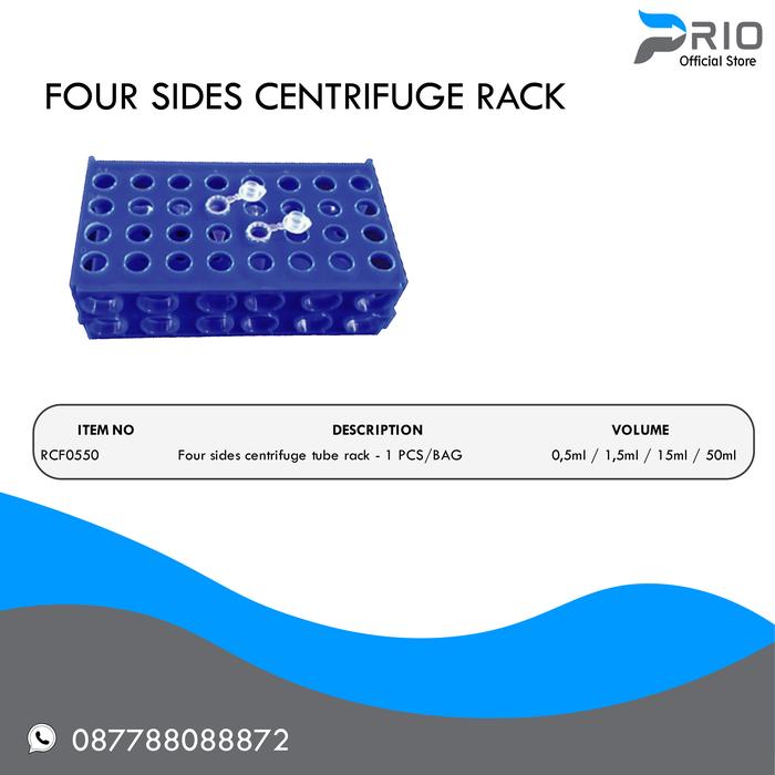 Jual Four Sides Centrifuge Rack - Rak Centrifuge 4 Sisi - Kota ...