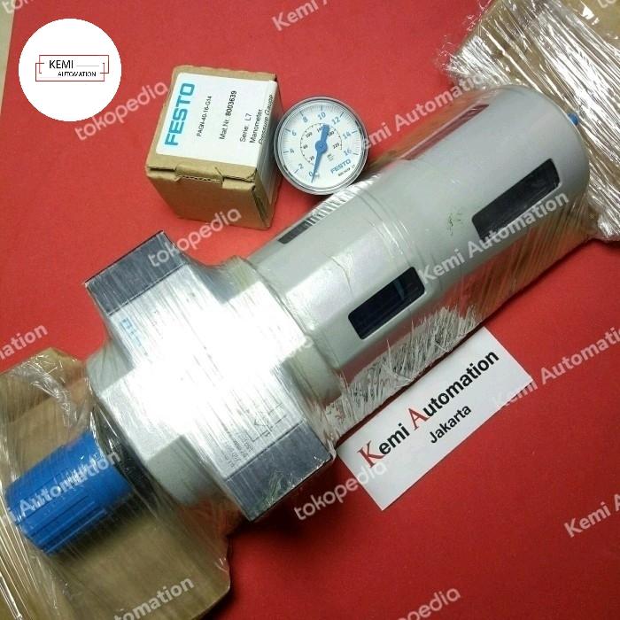 Jual Air Filter Regulator FESTO LFR-1/2-D-5M-MAXI Mat.No : 186494 ...