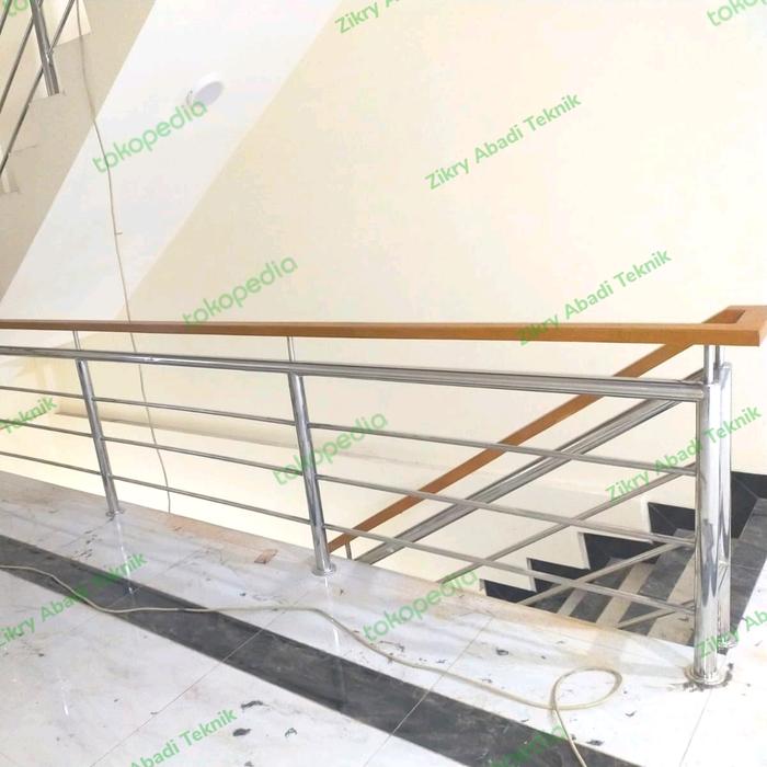 Jual Railing Tangga Stainless Reling Tangga Stainless Pagar Stainless ...