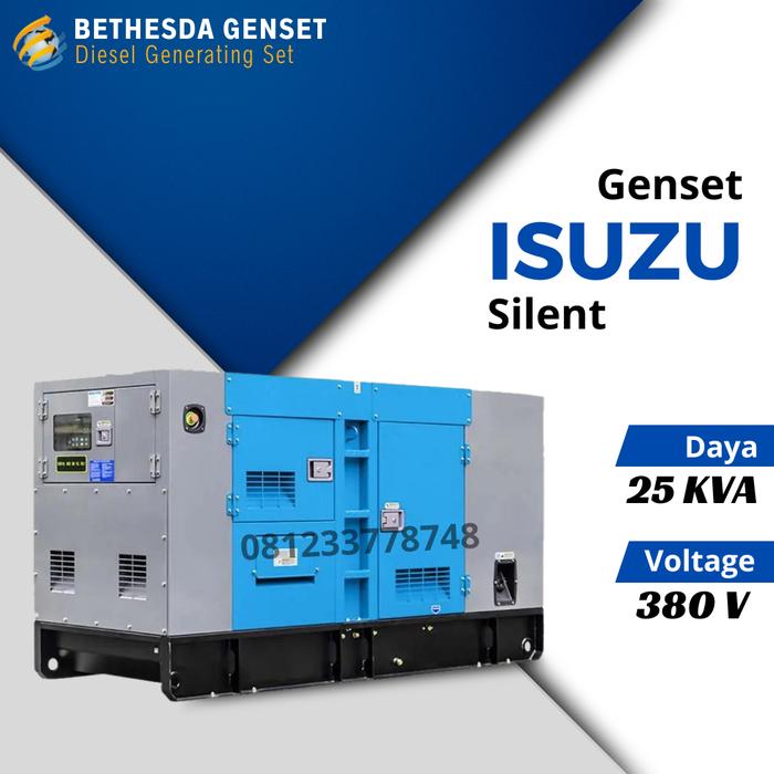 Jual Silent Diesel Genset Baru 25 kva 30 kva 50 kva 60 kva Genset Besar ...