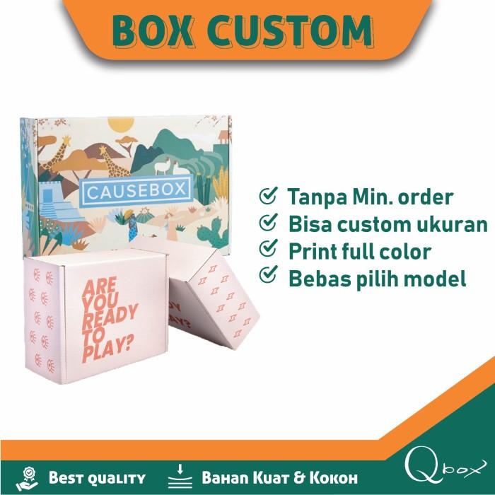 Jual KARDUS/KARTON/BOX/DUS CUSTOM UK 14,5x5x13 cm CETAK DESIGN - Kota ...