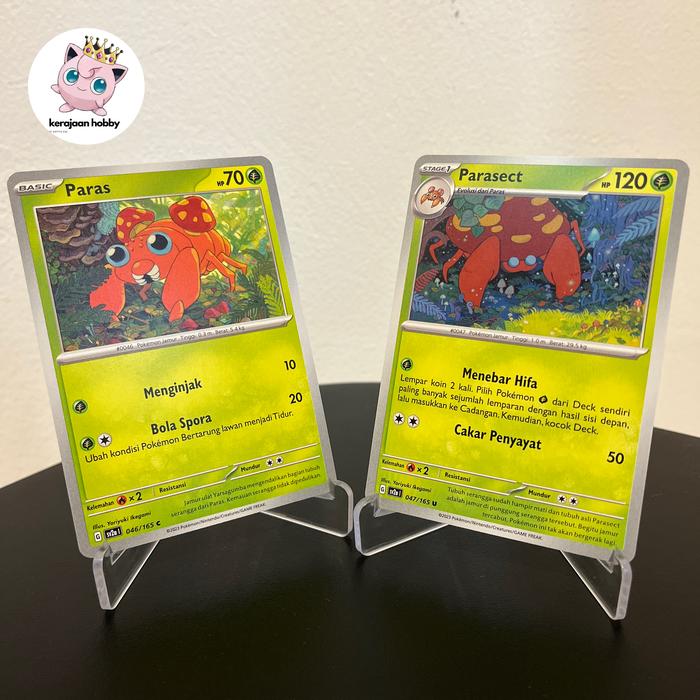 Jual Kartu Pokemon TCG 151 Paras Parasect - Indonesia - Jakarta Selatan ...