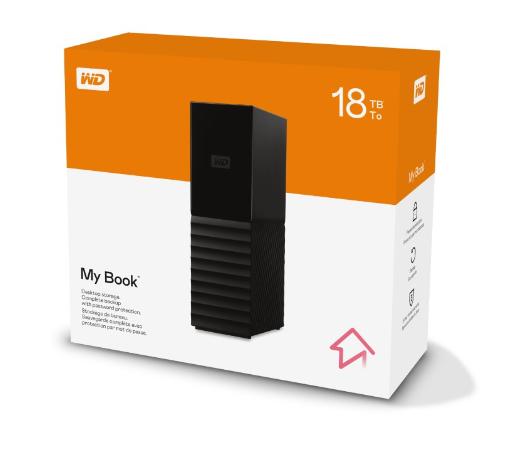 Promo WD MYBOOK - WDC MY BOOK DESKTOP 3.5 Inch 18TB - HDD External ...