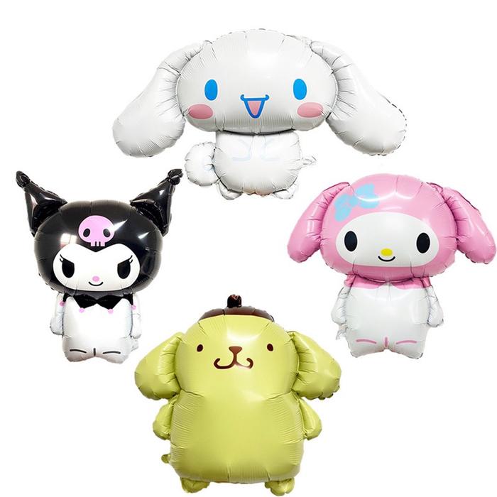Jual Balon Foil Sanrio Pompompurin Cinnamoroll My Melody Kuromi Jumbo ...