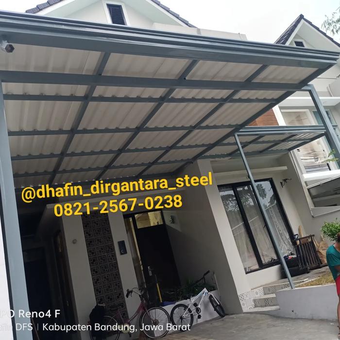 Jual kanopi atap alderon twinwall doublelayer variasi talang air ...