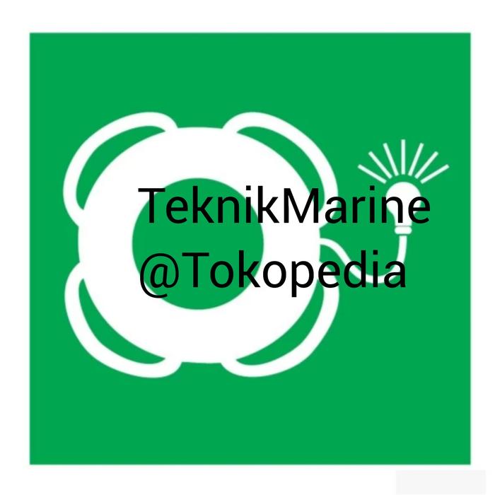 Jual IMO Symbol Sticker Lifebuoy with Light 33.4058 / Stiker IMO 15x15 ...