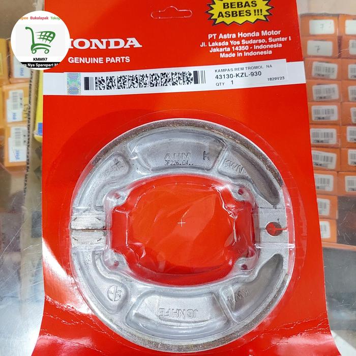 Jual KAMPAS REM BELAKANG TROMOL VARIO 160 150 125/BeAT/SCOOPY/GENIO ORI ...
