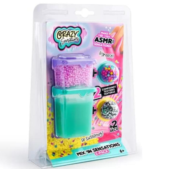 Jual Mainan Kreatif Slime Sand Anak Craze Mixing Sensations Canal Toys ...