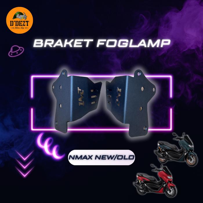 Jual BRAKET LAMPU FOGLAMP NMAX BREKET LAMPU LED TAMBAHAN YAMAHA NMAX ...